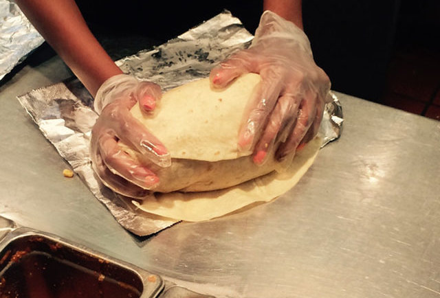 Biggest Chipotle Burrito