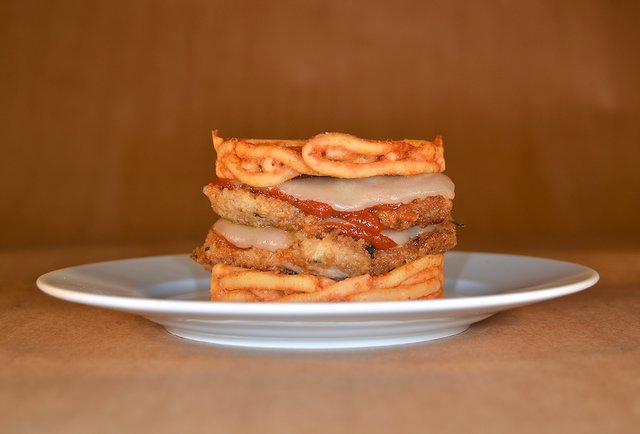 Step off, ramen burger. The 'Roni Roll is here, and it puts fettuccine ...