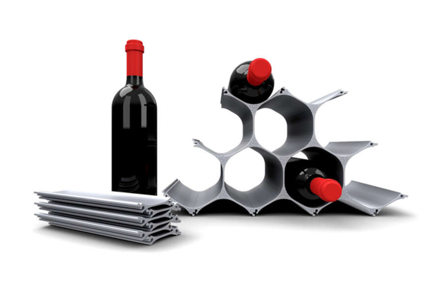 WineHive - Modular Wine Rack Designed by John Paulick - Thrillist Nation