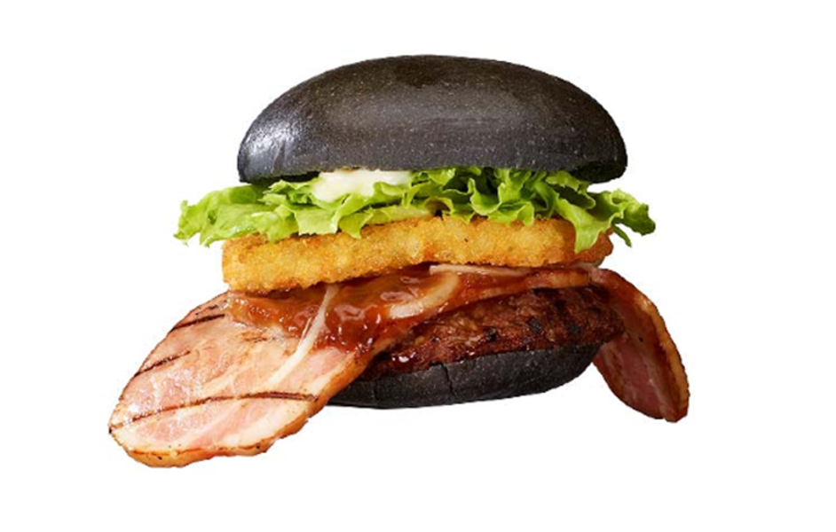 Black Ninja Burger - Burger King Japan's New Kuro Ninja with a Big Old ...