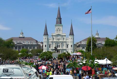 Jackson Square: A French Quarter, New Orleans Venue.