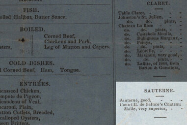 Ice cream eagles, "Squirrels' Surprise", and more bizarre menu items ...