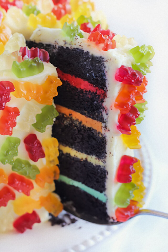 Raspberri Cupcakes - Candy addicts, feast your eyes on this gummy bear ...