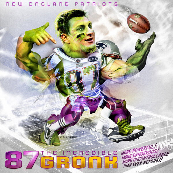 Gronk Print - Own - Thrillist Boston