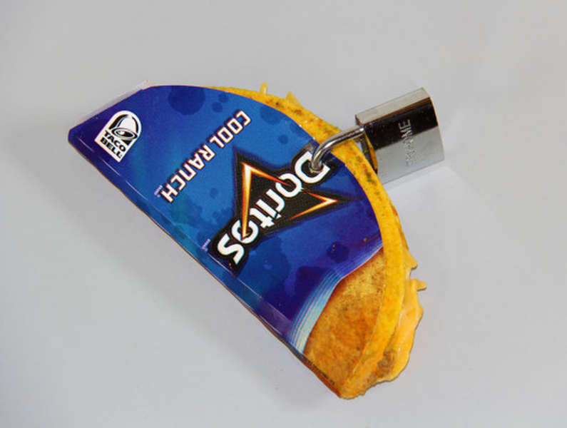 Weird Food Art from Etsy - Padlocked Doritos Locos Taco and More ...