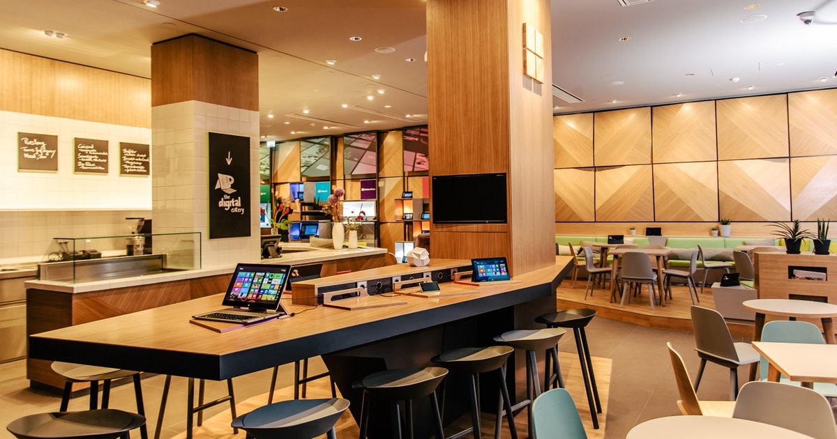 Microsoft Digital Eatery: A Berlin, Germany Restaurant.
