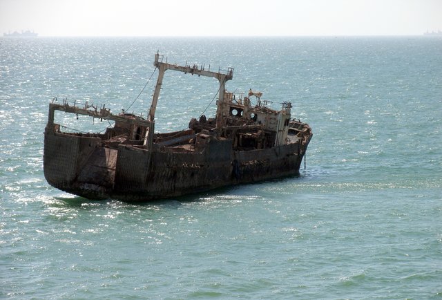The world's biggest ship graveyard