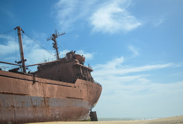 The world's biggest ship graveyard