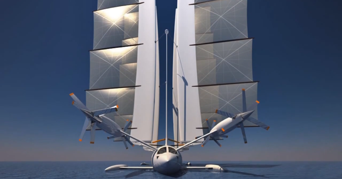 Flying Yacht Concept - The Private Plane That Transforms into a Yacht ...