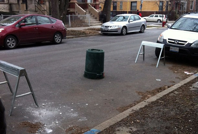 Chicago Parking Dibs - The Unwritten Rules - Thrillist Chicago