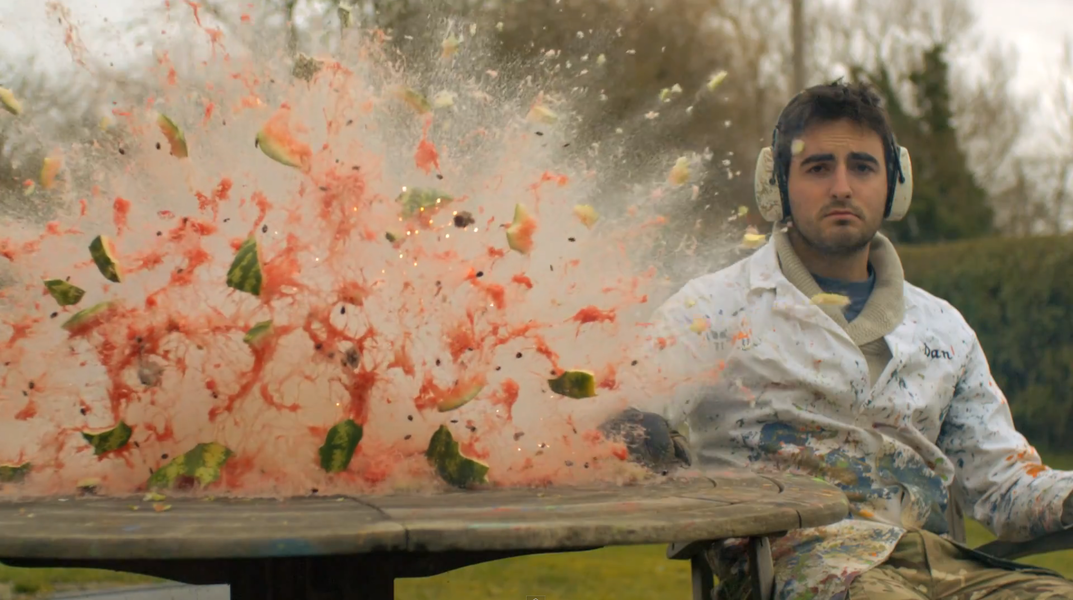 Slo Mo Guys explode a watermelon in slow motion in YouTube video ...