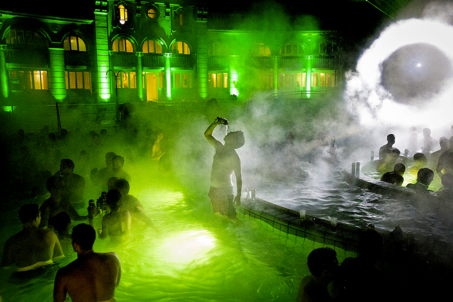 Things to Do in Budapest - Magic Bath Party -The Wildest Water Bashes ...