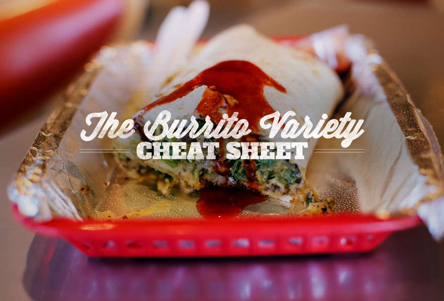 Burrito Varieties - A Visual Guide to All the Important Burrito Styles ...