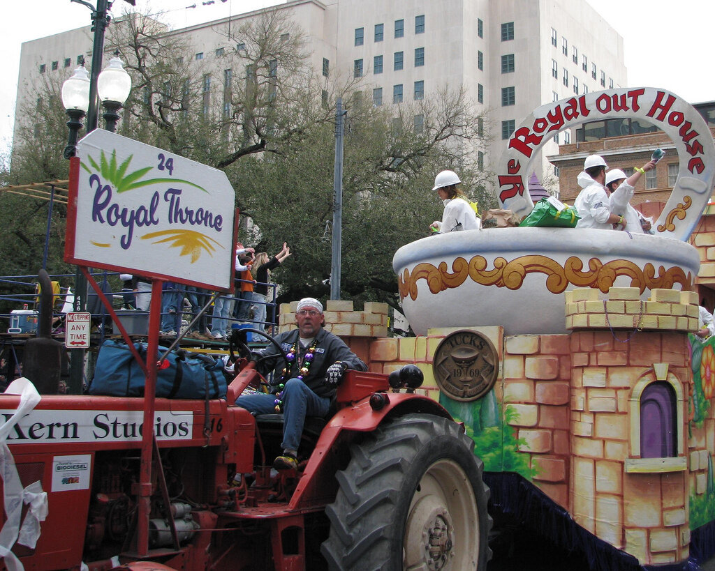 Mardi Gras Parade Float