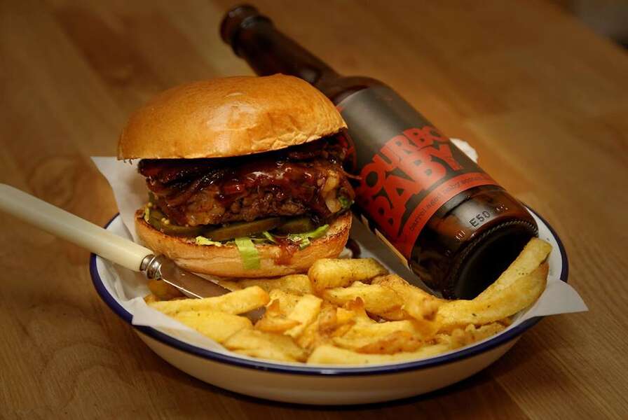 BrewDog's BrewBurger has so much beer in it, it requires an ID to order ...