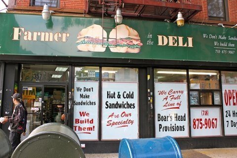 Farmer at the Deli: A New York, NY Restaurant.