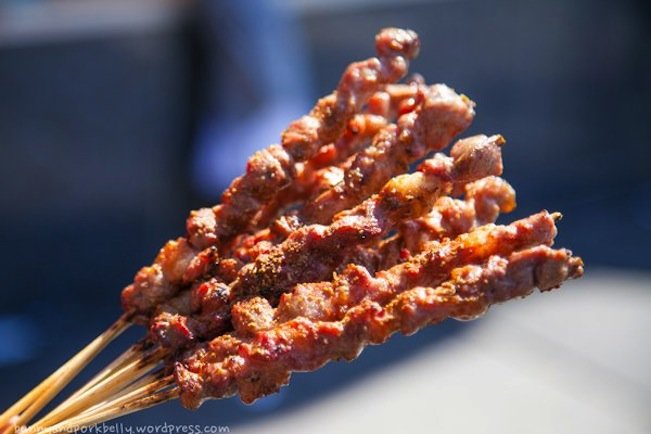 Traditional Xinjiang Barbecue Cart: A New York, NY Restaurant.