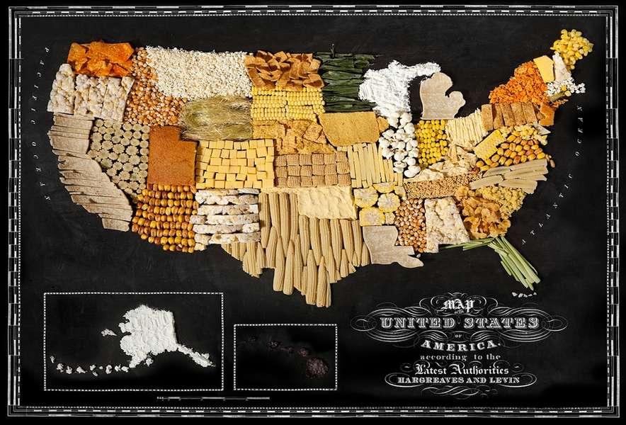 National Food Maps Illustrate the World - Created by Caitlin Levin and ...