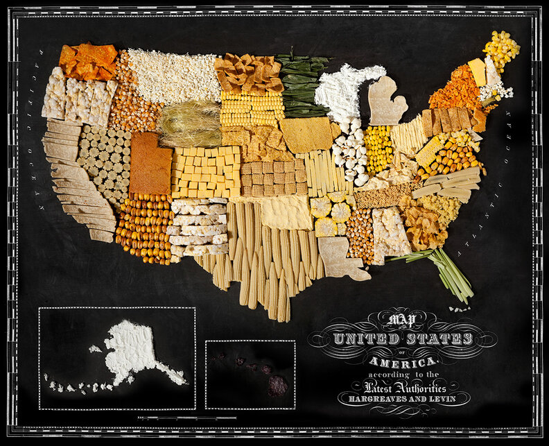 National Food Maps Illustrate the World - Created by Caitlin Levin and ...