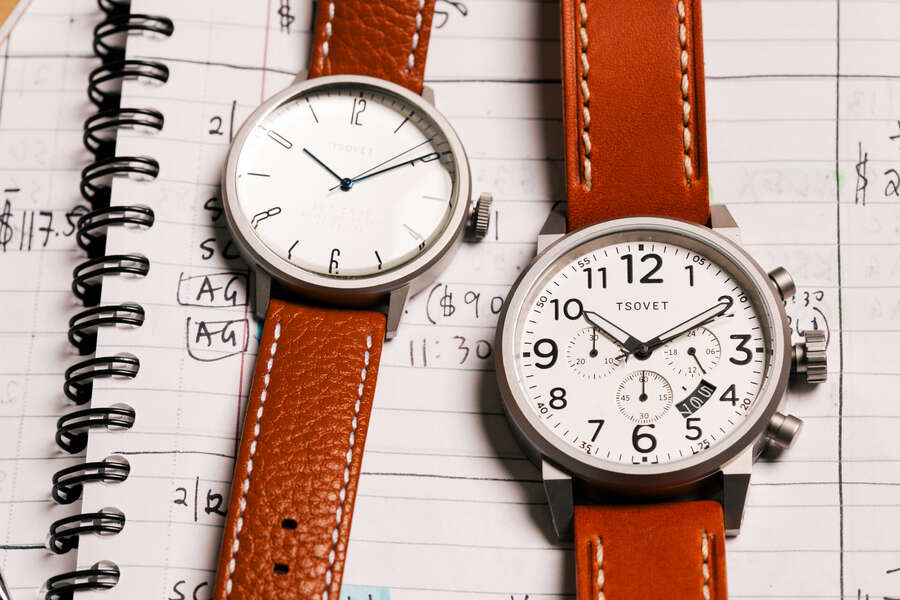 Tsovet Watches Modern Wristwear Mens Watches - Thrillist