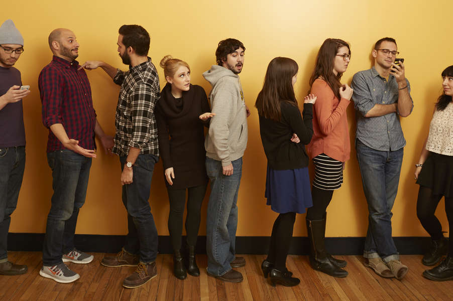 This is every single person you see waiting in line - Thrillist Nation