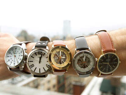 Mens Casual Watches Canvas Leather Affordable - Thrillist