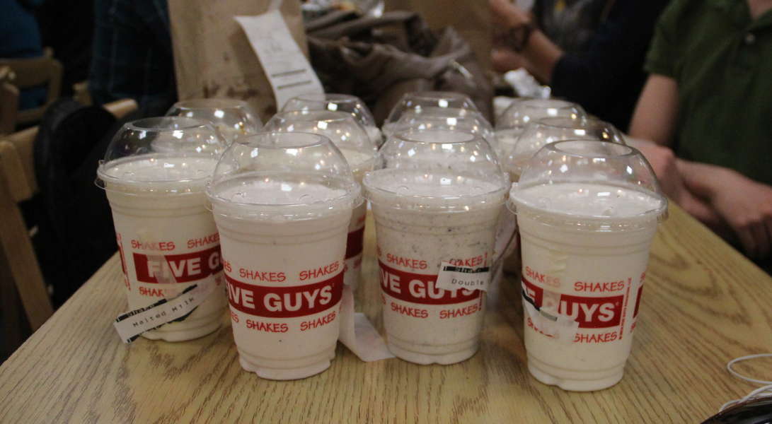 Five Guys Tests New Milkshake Menu - Thrillist