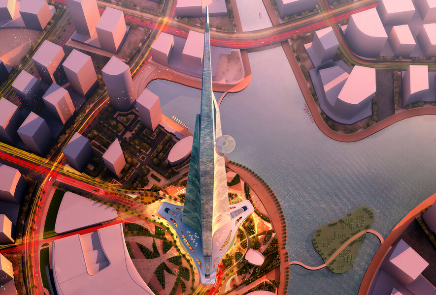 Kingdom Tower - 200 Stories Skyscraper to Become the World's Tallest ...