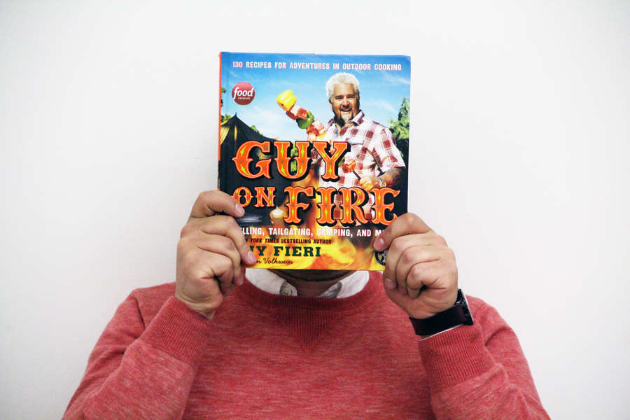 Camping Cookbook by Food Network Star Guy Fieri - Guy On Fire - Thrillist
