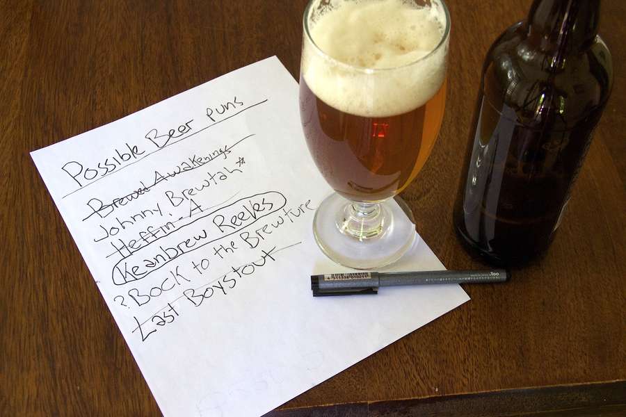 Pun Beer Names - 12 punny beers - Hoptimus Prime, Mama's Little Yella ...