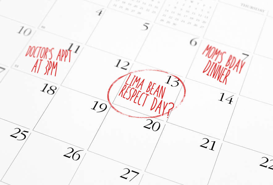 Lima Bean Respect Day, Something on a Stick Day, and More Dumb Food ...