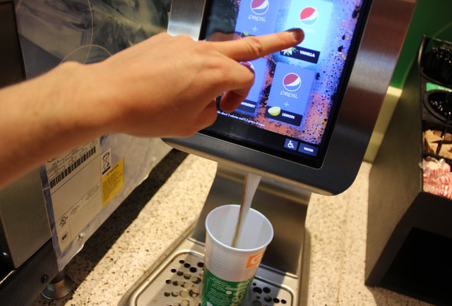 Pepsi Spire Soda Machine