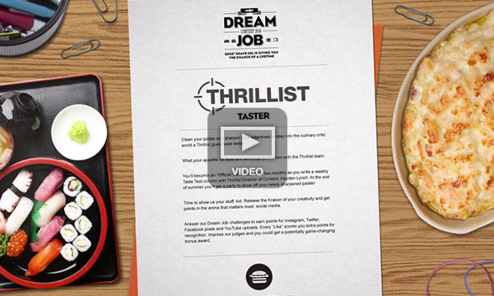 Wanted: Official Thrillist Taste Tester