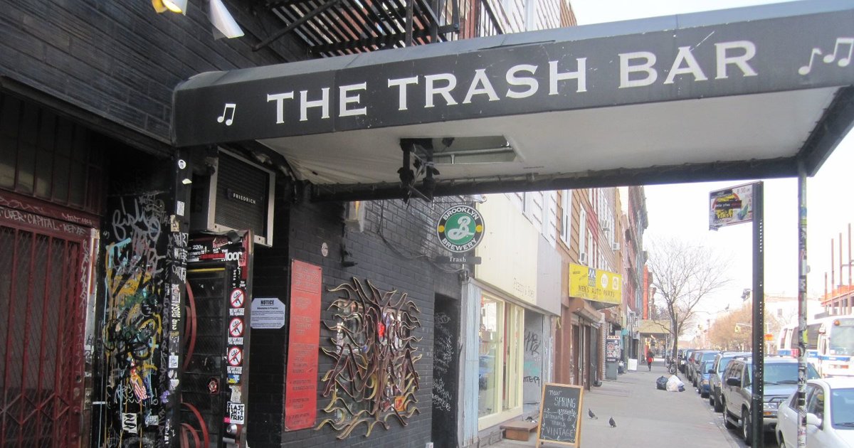 Trash Bar: A New York, NY Bar.