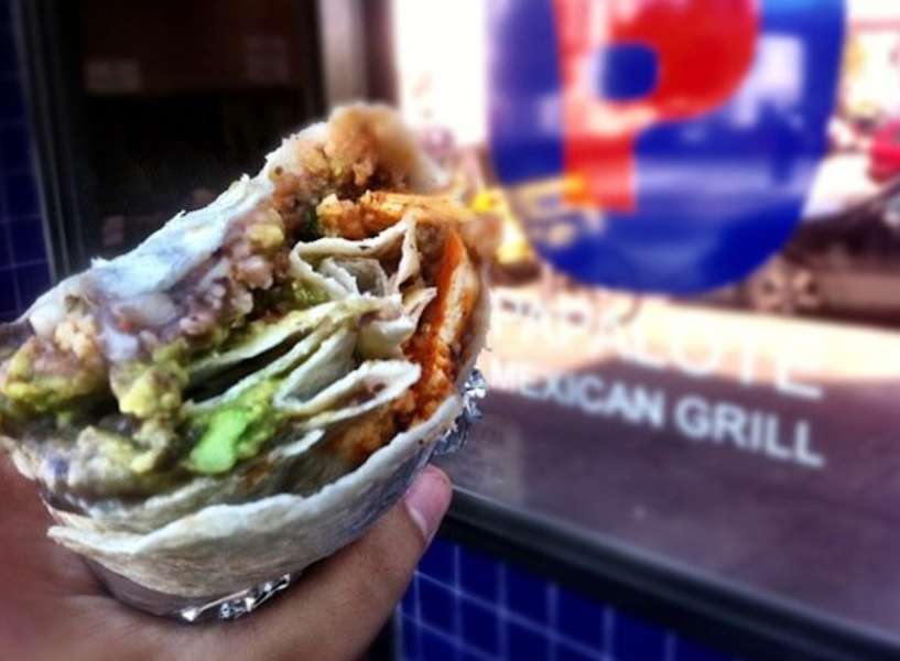 Papalote Fried Chicken Mac and Cheese Burrito SF - Thrillist