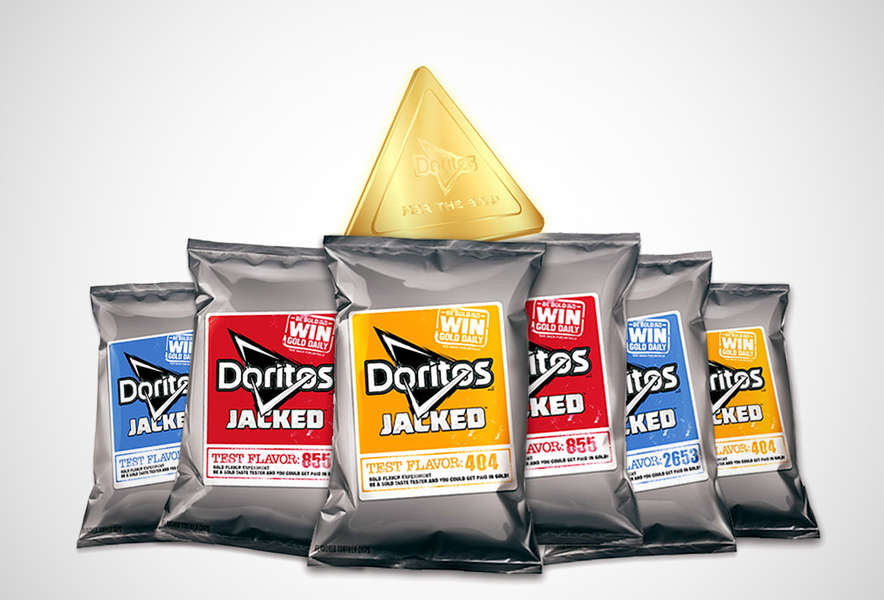 Doritos Bold Flavor Experiment Hides Tickets for Gold-Plated Chips in ...