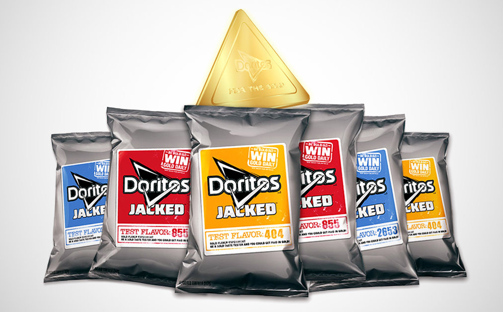 Doritos Bold Flavor Experiment Hides Tickets for Gold-Plated Chips in ...
