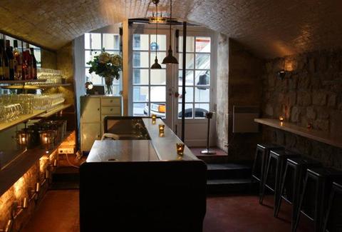 Verjus: A Paris, France Bar.