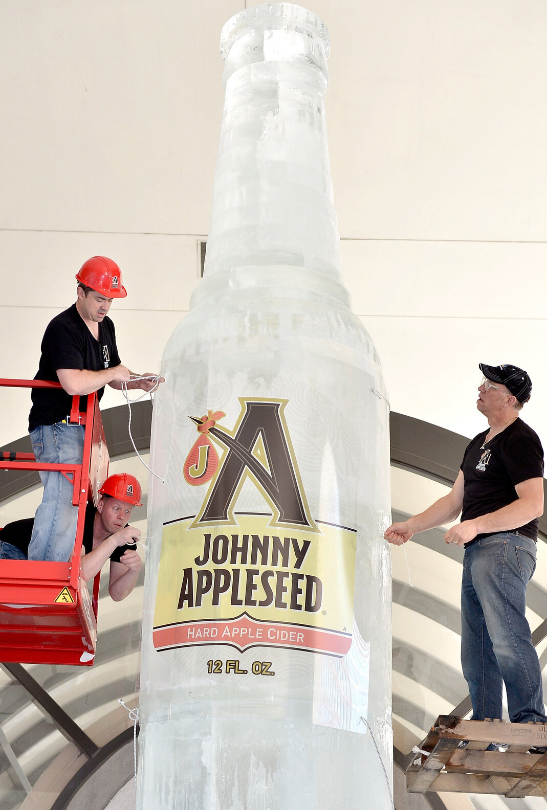 Johnny Appleseed Unveiled the World's Largest Ice Luge in Boston ...
