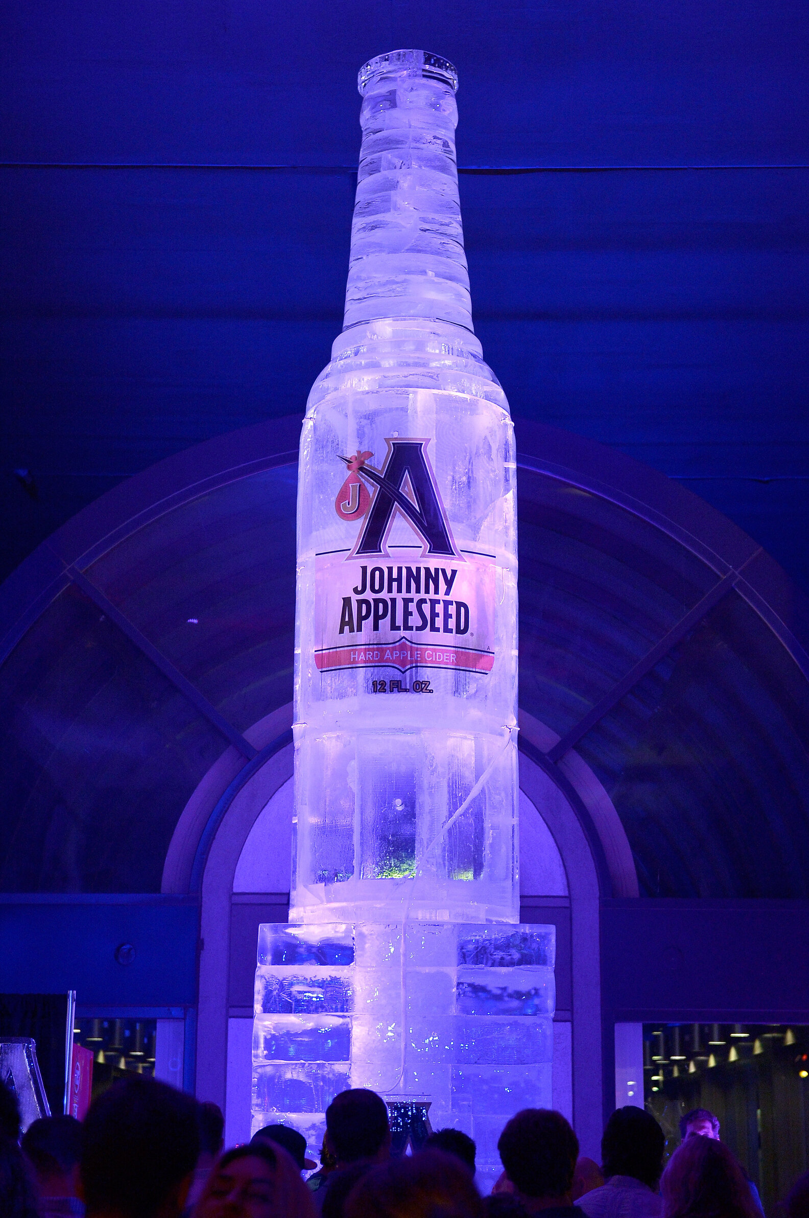Johnny Appleseed Unveiled the World's Largest Ice Luge in Boston ...