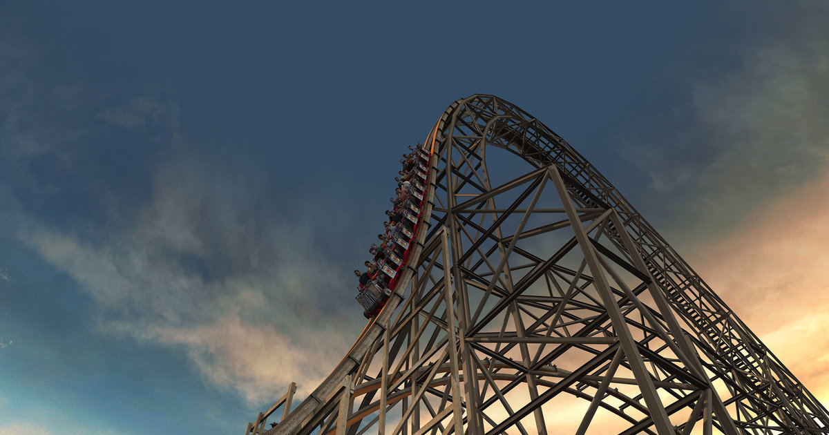 Goliath roller coaster: World's biggest wooden ride opens at Six Flags ...
