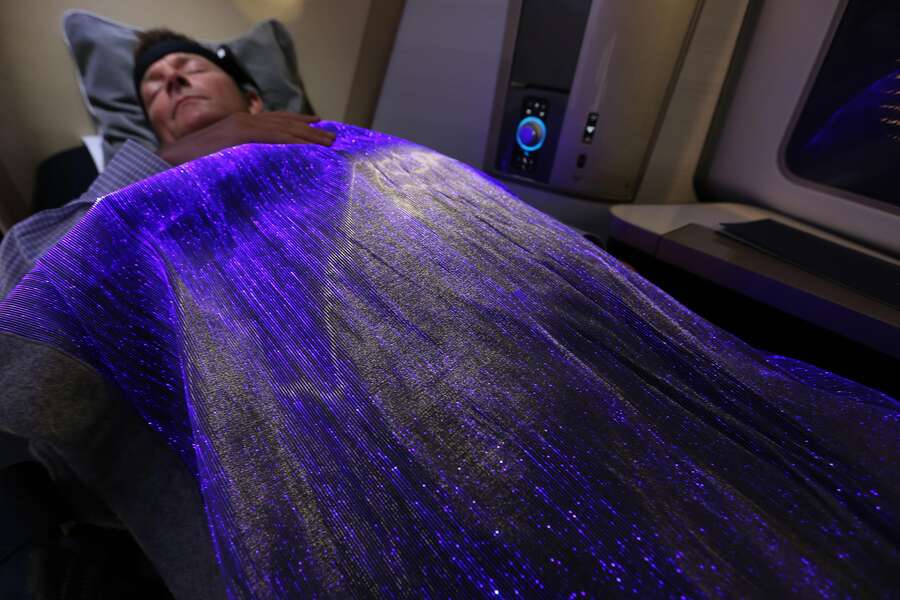 Mood-Sensing "Happiness Blanket" from British Airways to Track ...