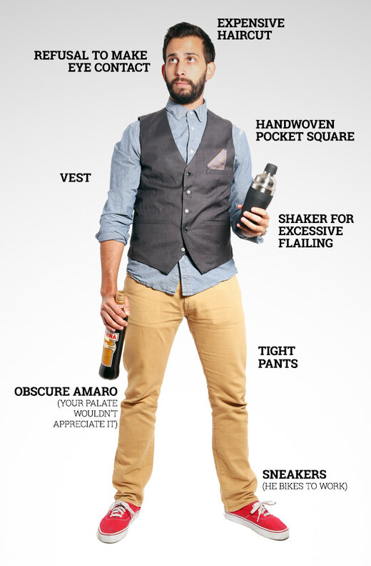 Cocktail Bar Stereotypes - Mixology and Mixologists - There's a ...