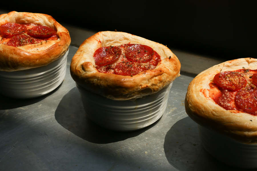 Pizza Pot Pie Recipe -- Thrillist Recipes
