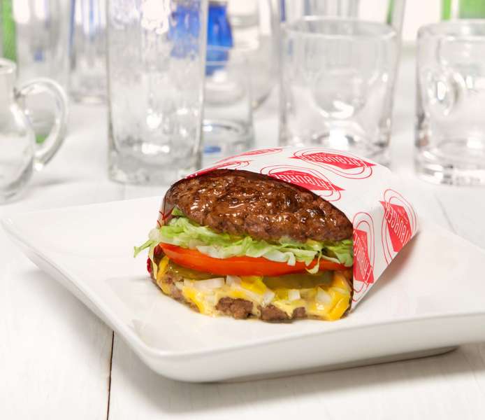 Fatburger Protein Style Burger with Beef Patty Buns - Thrillist