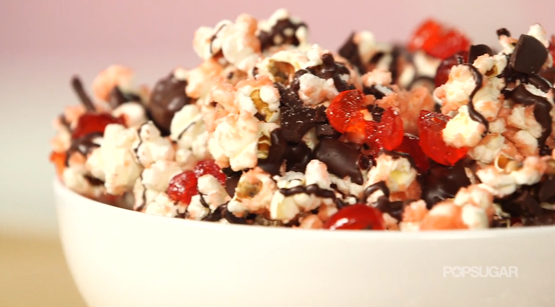 Cherry Garcia Popcorn Recipe by PopSugar - Thrillist