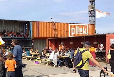 Pllek: A Amsterdam, Netherlands Bar.