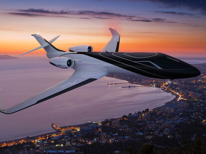 Windowless jet: Ixion plane offers crazy panoramic views - Thrillist