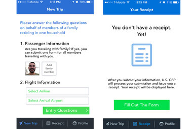 Mobile Passport Control App from Customs and Border Patrol - Thrillist