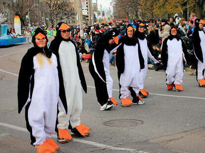 Thief Robs Sainsbury's in Penguin Suit - Thrillist